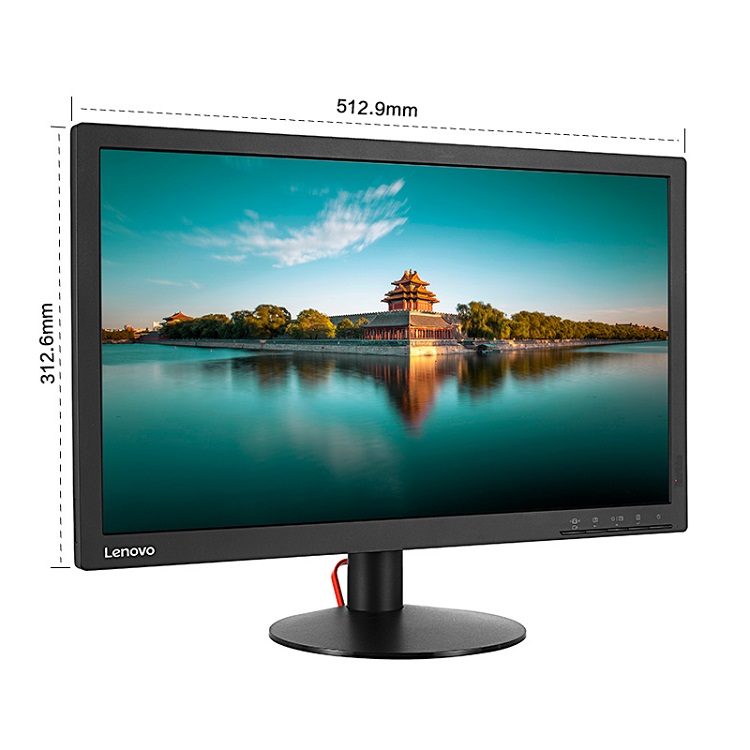 联想/Lenovo ThinkVision T2224r 21.5英寸显示器 TN面板 1920*1080 VGA/DVI接口 VGA线-聪明老板，先用易点云-易点云