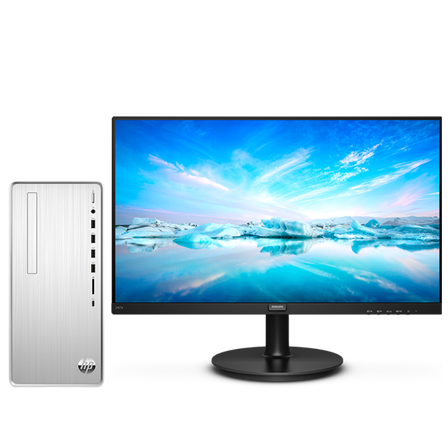 惠普(HP) HP TP01 2022 台式机(i7-11700/16G/256G SSD+2T HDD/Nvidia GTX 1660S 6G/飞利浦(PHILIPS) 241V8 23.8 ...