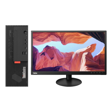 全新 联想(Lenovo) ThinkCentre M755e 台式机(i5-12500/16G/512G SSD/核显/ThinkVision TE24-20 23.8英寸/Windows ...
